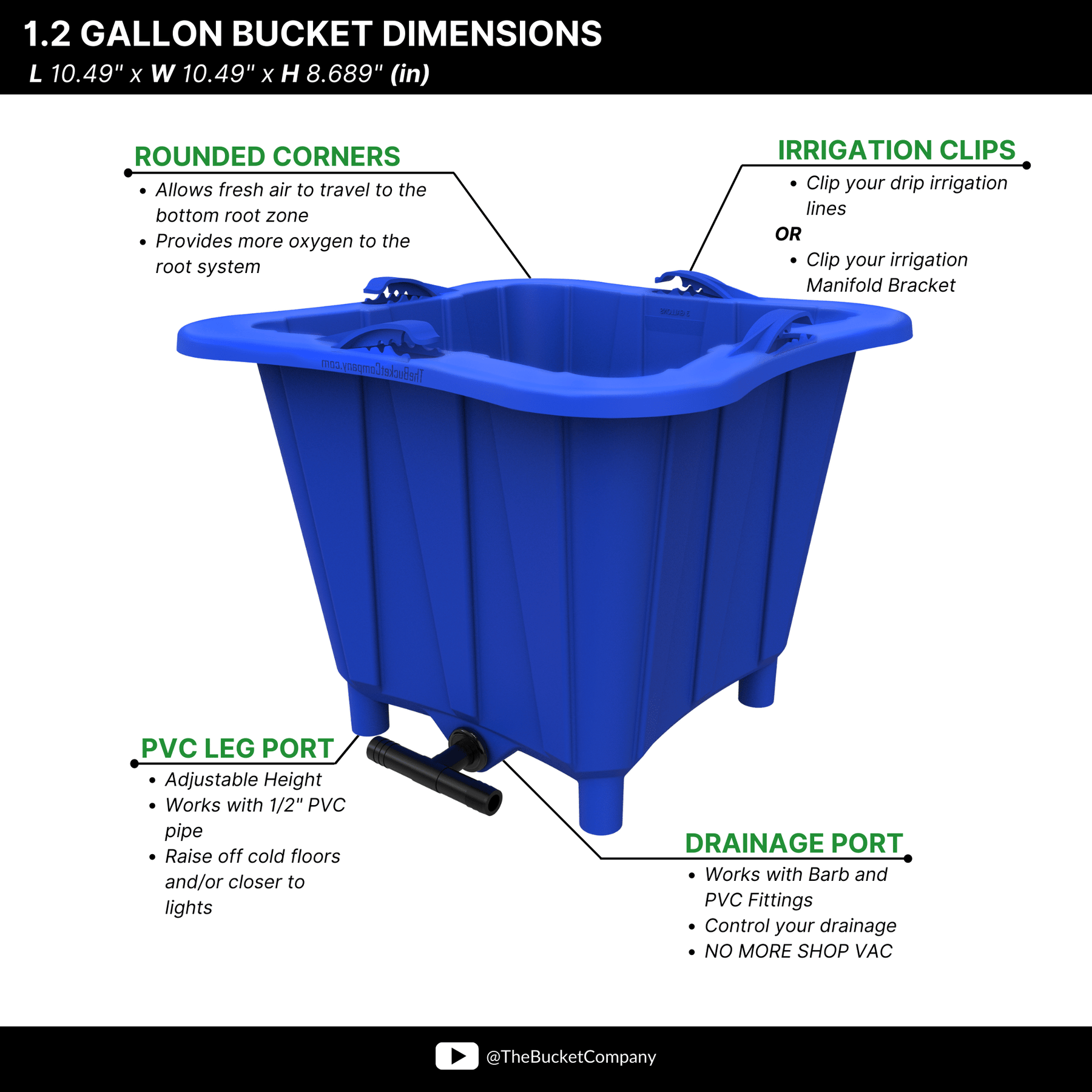 1.2 Gallon Ez-Pz Bucket